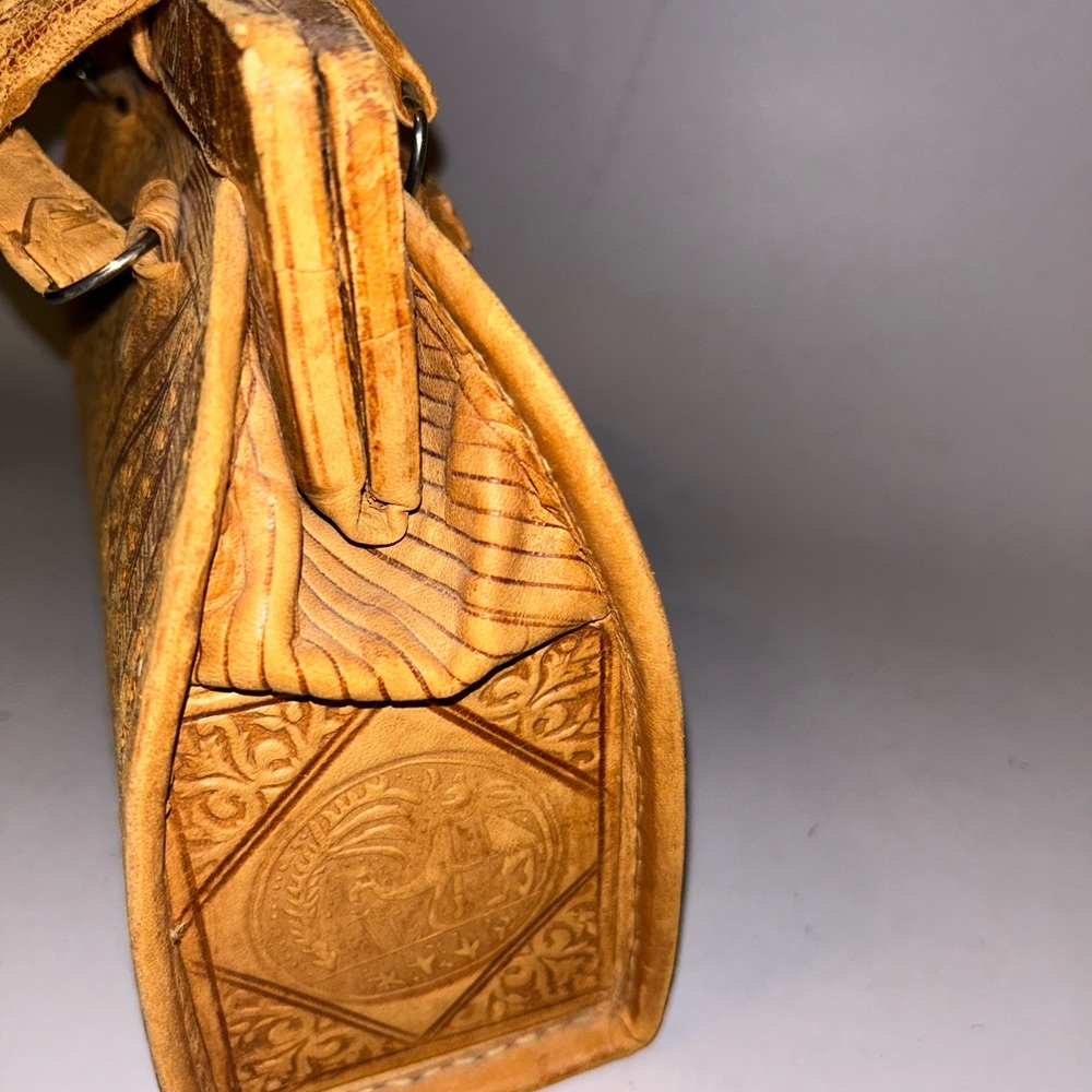 Authentic Cleobella Arya Lamb Skin Handbag - Gem